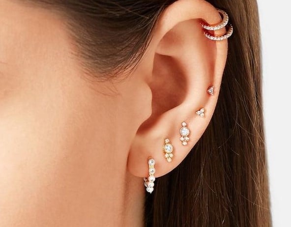 Piercing oreille : les 30 plus beaux piercings d'oreille - Femmes ...