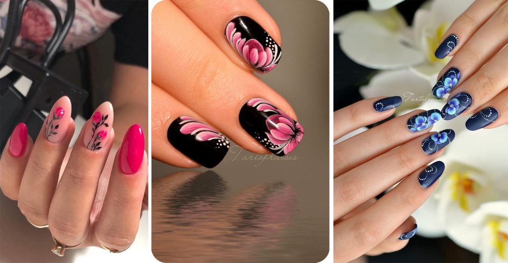 Nail Art fleur : 20 idées et photos pour des ongles fleuris