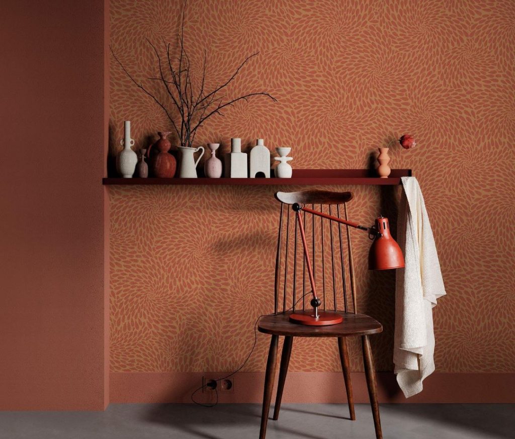 Papier peint terracotta : 20 modèles pour votre décoration