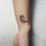 Signe Astro Scorpion Tatouage