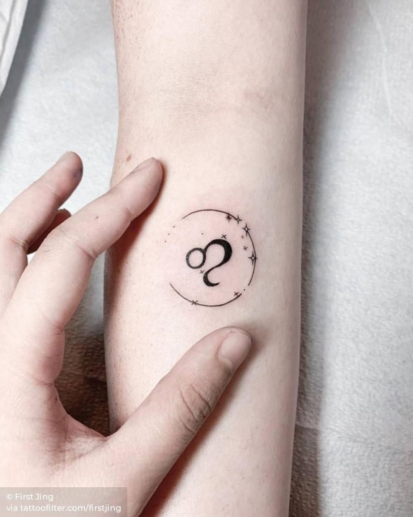 Signe Astrologique Lion Tatouage